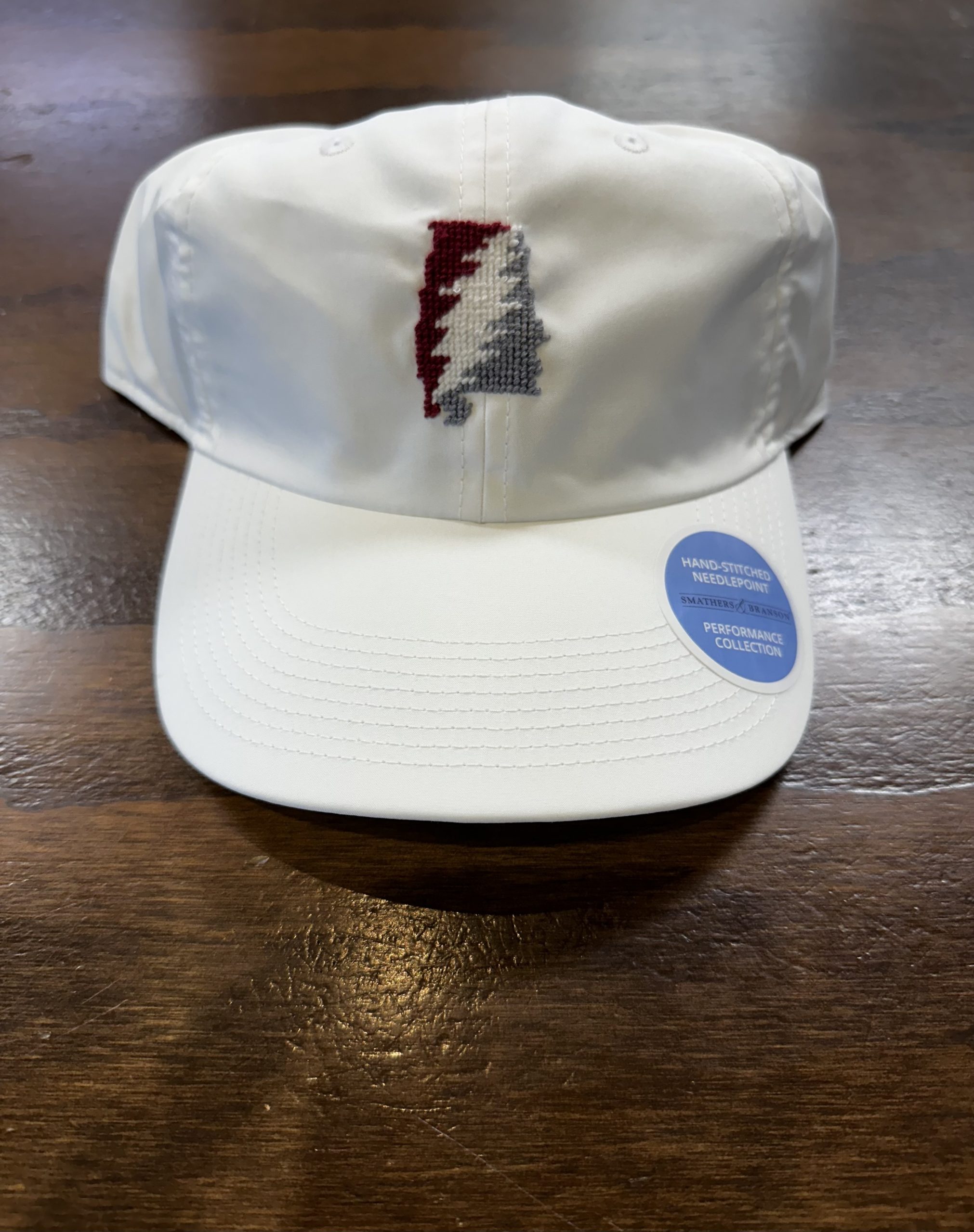 The Locker Room | Smathers & Branson White Needlepoint Performance ... The Locker Room | Smathers & Branson White Needlepoint Performance ...